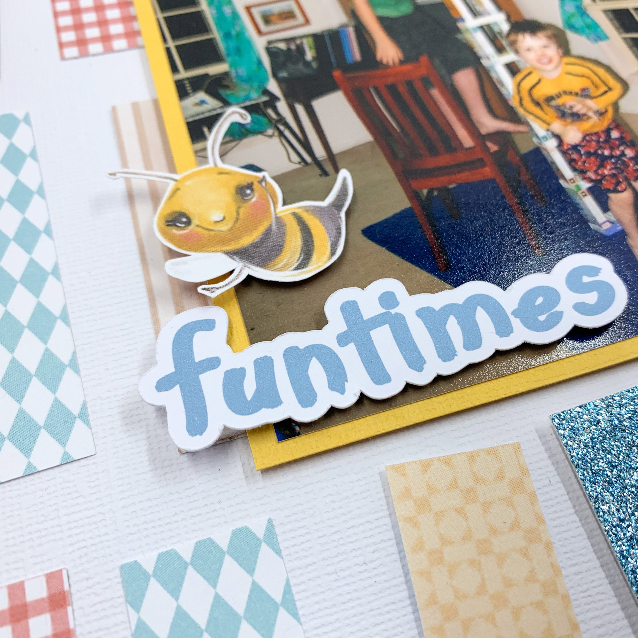 ScrapBoys Best Friends Scrapbook Layout Class – Alicia Redshaw